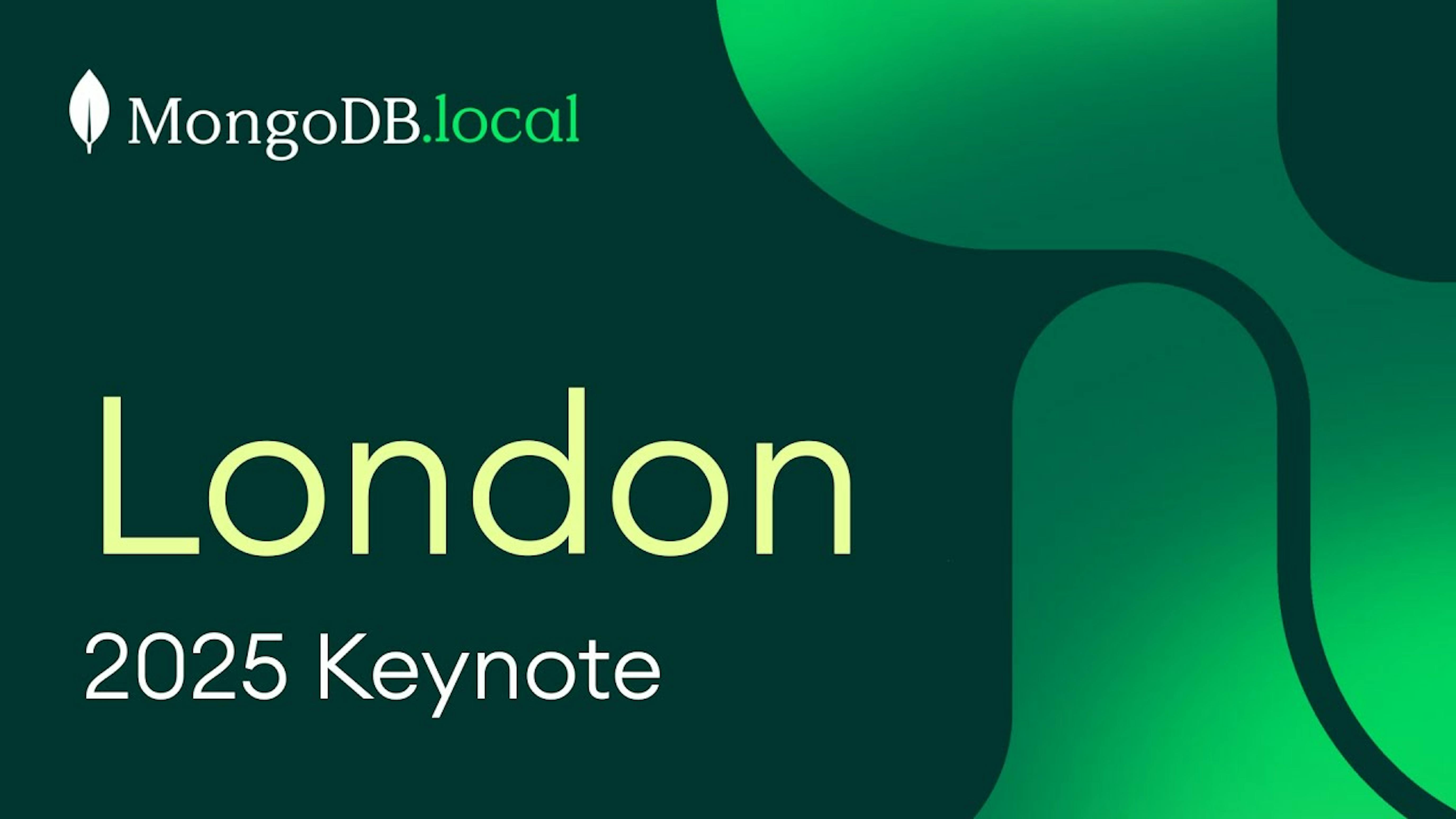 MongoDB.local London | MongoDB